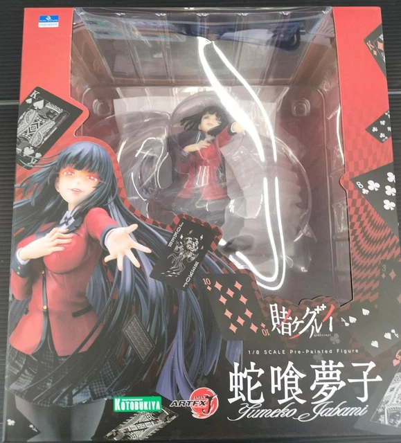 KOTOBUKIYA KAKEGURUI JABAMI Yumeko Figure, 1:8 Scale, Open Box, No ...