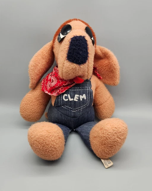 VINTAGE 1974 ANIMAL FAIR CLEM Hound DOG Plush Stuffed 19 VINTAGE 1974 ANIMAL FAIR CLEM Hound DOG Plush Stuffed 19