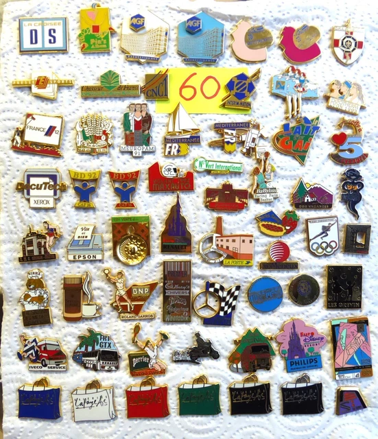 LOT DE PIN'S Arthus Bertrand divers et variés -6- EUR 6,50 - PicClick FR