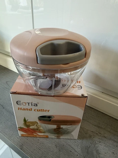 EOTIA HAND CUTTER Manual Veg Chopper £8.66 - PicClick UK