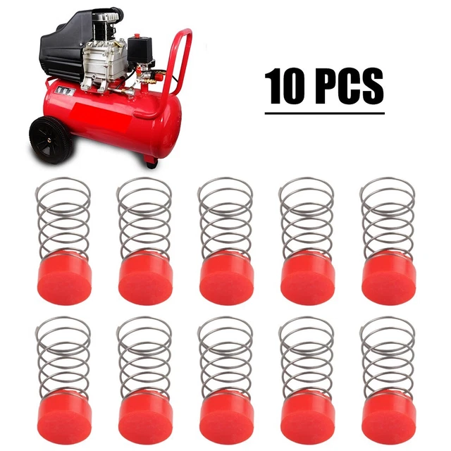 RUBBER SEAL PADS Spring for Air Compressor Set of 10 High Temperature ...