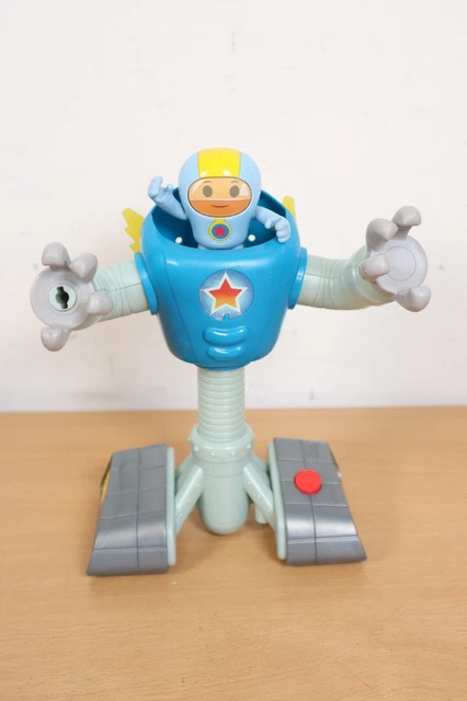 CBEEBIES GO JETTERS G.O Giant Robot Foz Figure + Missiles Fisher Price ...