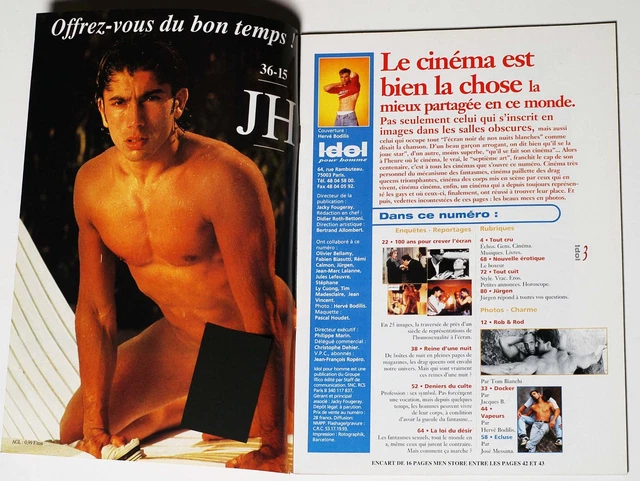 MAGAZINE IDOL n° 8, DALIDA, Tom BIANCHI, Hervé BODILIS, José MESSANA ...