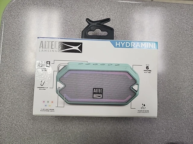 ALTAVOZ INALÁMBRICO ALTEC Lansing Hydramini a prueba de todo se ilumina ...