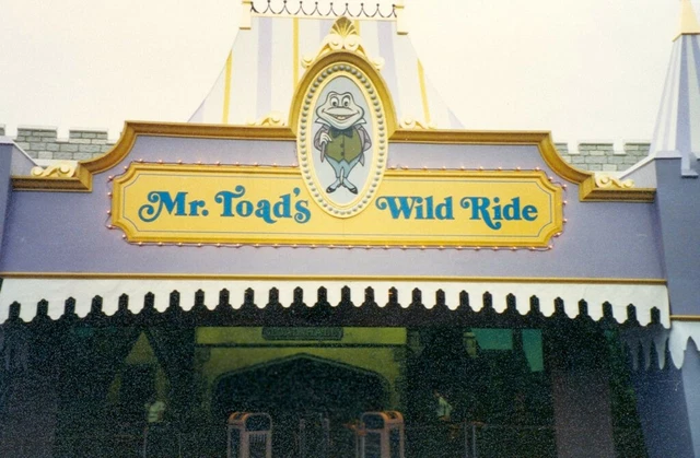 Walt Disney World Extinct Attraction Mr Toads Wild Ride 8x10 Photo Reprint £1242 Picclick Uk
