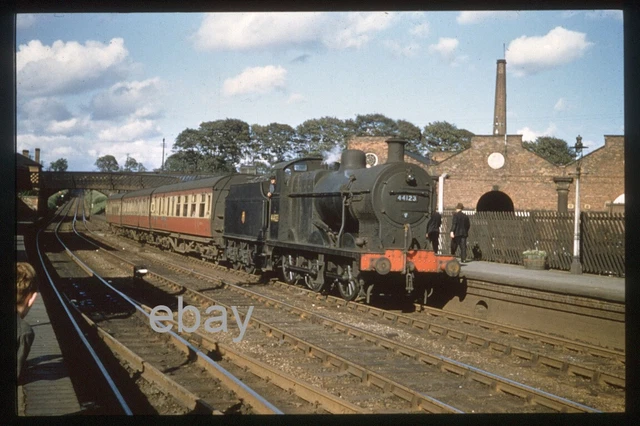 35MM SLIDE - ex LMS 4F 44123 at Bromsgrove - 8.56. £1.89 - PicClick UK