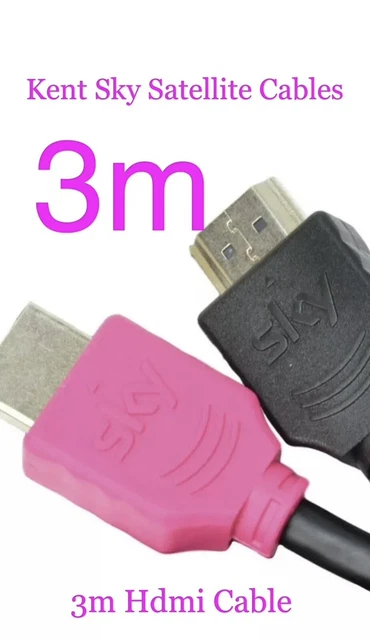 3M SKY Q Sky Box Sky+Hd Freesat Gaming UHD 4K 8K 3D Hdmi Sky Cable 🔥 £15.99 - PicClick UK