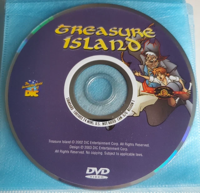 TREASURE ISLAND LOOSE Disc DVD DIC $2.00 - PicClick CA
