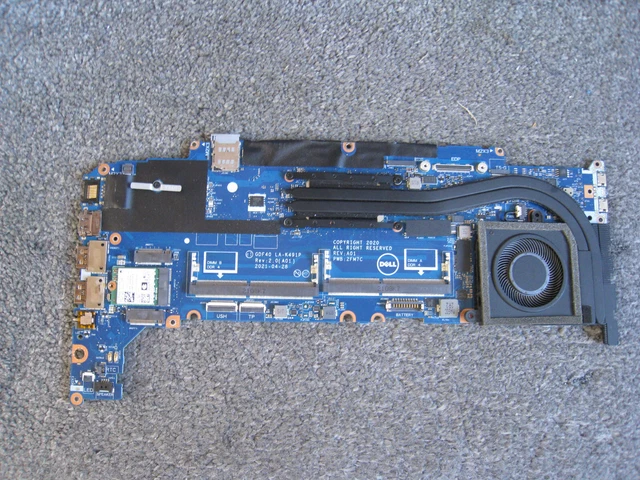 DELL LATITUDE 5420 MOTHERBOARD i5 1135G7 CPU DP/N 047J2X TESTED OK REF ...