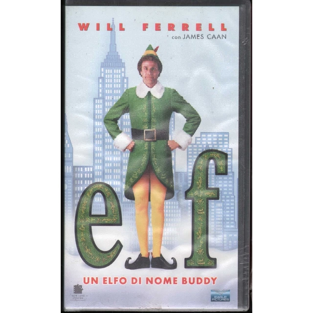 ELF. AN ELF Named Buddy VHS Jon Favreau Univideo - 861005EVV0 Sealed £ ...