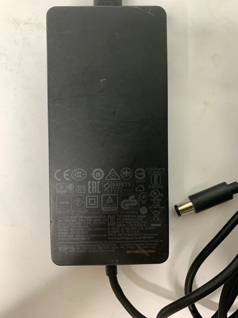 MICROSOFT SURFACE DOCK Model 1749 Power Supply AC Adapter 90W 15V 6A ...