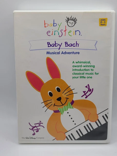 BABY EINSTEIN BABY Bach Musical Adventure 30 Minutes Disney Video DVD ...
