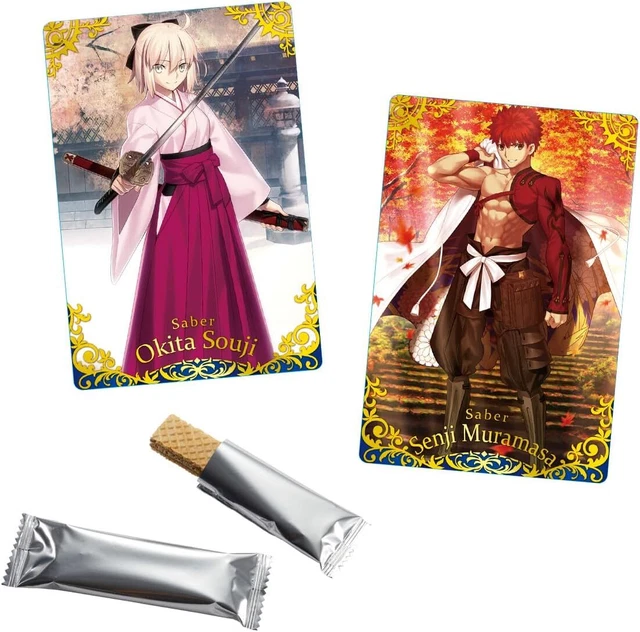 BANDAI FATE/GRAND ORDER Twin Wafer Special Bullet 20 pieces Candy Toy ...