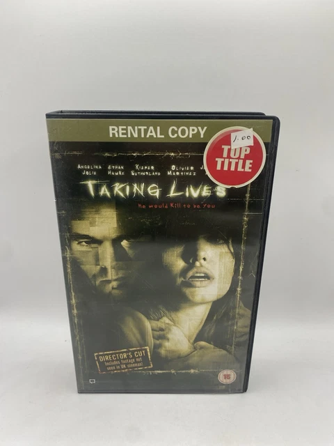 TAKING LIVES BIG Box Ex Rental PAL Blockbuster Blue Shell £13.95 ...