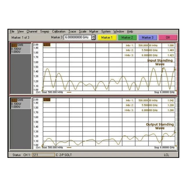 POWER DIVIDER 4PORT Connector 056 to 6 GHz Low Loss High Isolation ...
