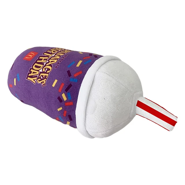 GRIMACE SHAKE PURPLE Grimace Milkshake Yellow Hat Killer Monster Doll ...