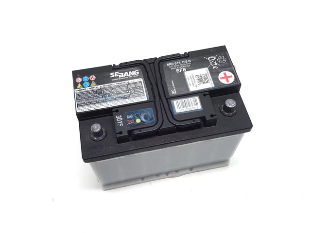 ORIGINAL VW AUDI Skoda Batterie Moll EFB 12V 69Ah 360A battery ...