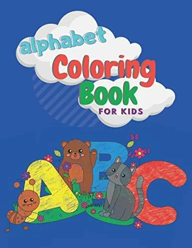 ALPHABET COLORING BOOK For Kids: Animals Alphabet ABC Coloring Book for ...