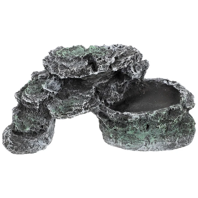 TURTLE TANK ACCESSORY Reptile Accessories Frog Habitat Platform Basking ...