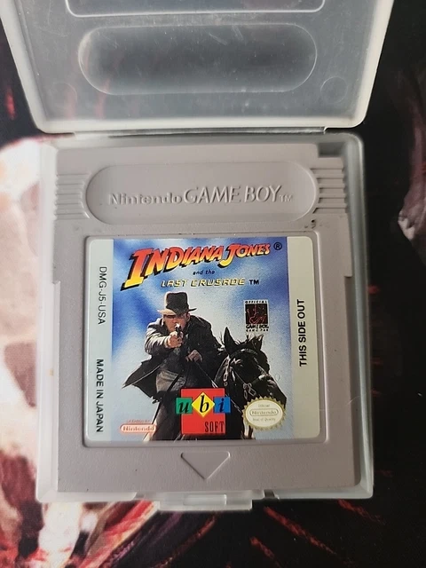 INDIANA JONES AND the Last Crusade Nintendo Game Boy nettoyé et testé ...