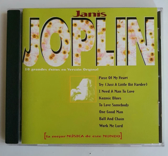 JANIS JOPLIN CD - 10 Big Hits In Original Version £7.10 - PicClick UK