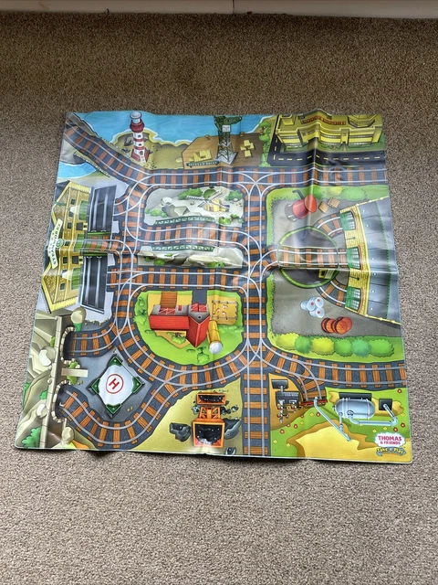 THOMAS & FRIENDS First Trip to Sodor Playmat Take n Play Airport ...