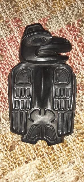 VINTAGE THUNDERBIRD HAIDA indian tribe Wall Plaque/Plate Native ...