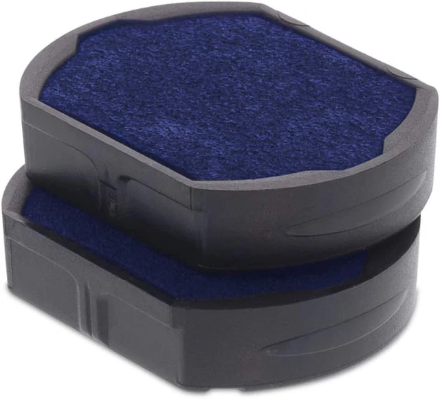 BLUE REPLACEMENT INK Pads for Trodat Printy Self-Inking Stamp, Pack of ...