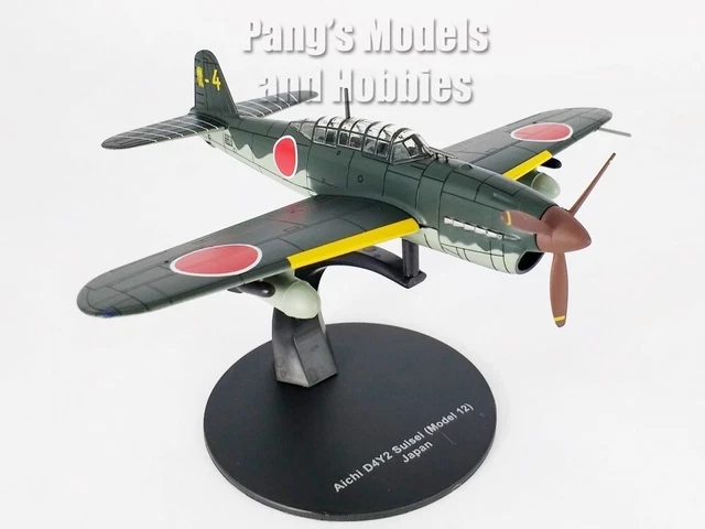 AICHI D4Y D4Y2 Suisei Model 12 Judy Japanese Dive Bomber 1/72 Scale ...