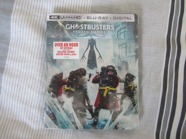 GHOSTBUSTERS: FROZEN EMPIRE (Steelbook Edition, 4K UHD, Blu-ray, Digital HD) £23.38 - PicClick UK