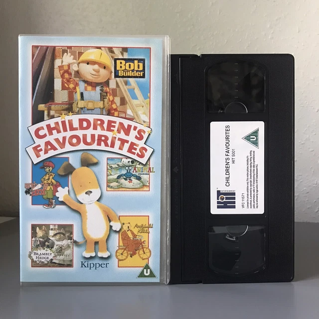 BOB THE BUILDER VHS Bundle x 8 Vintage Hit Entertainment Child’s Video ...