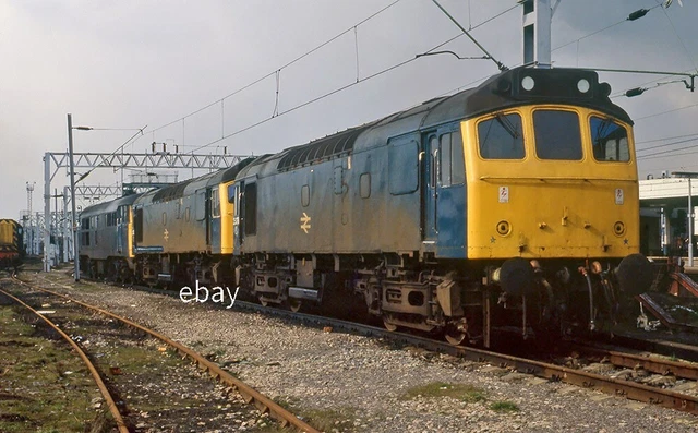 ORIGINAL 35MM COLOUR slide Diesel loco Class 25 no.25276 +rights for ...