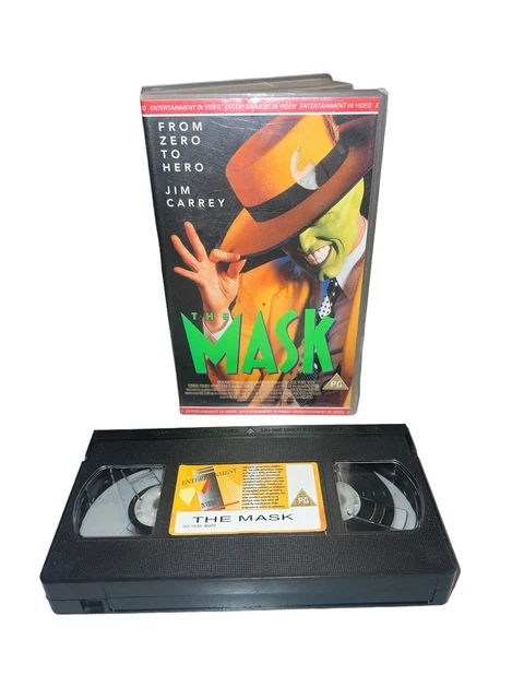 THE MASK [VHS] [VHS Cassette Tape] Jim Carey Classic Movies 1994 £6.99 ...