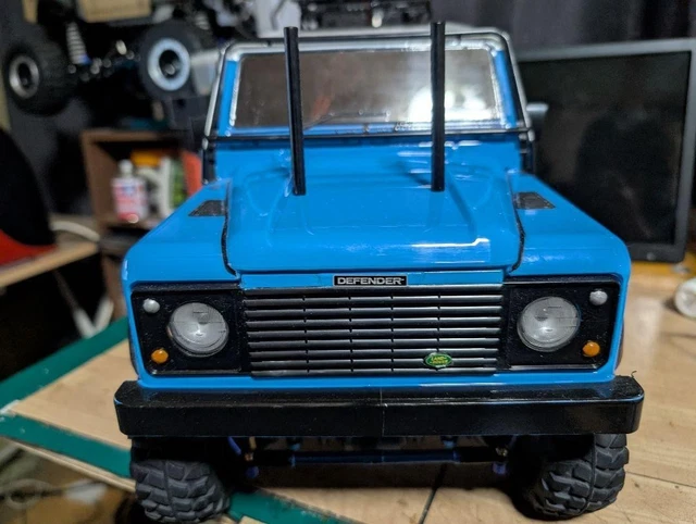 TAMIYA CC-02 DEFENDER 90 Rc Rock Crawler 1/10 Scale 4Wd Off-Road Kit ...