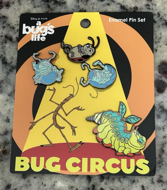 DISNEY PIXAR - Loungefly A Bug's Life Circus Pin Set Heinrich Francis ...