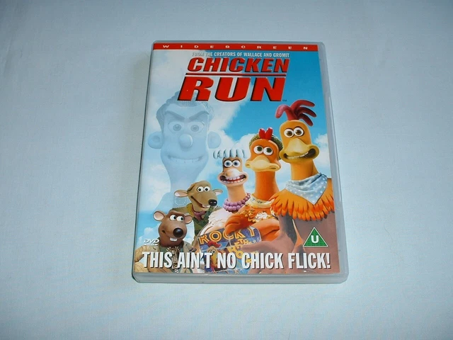 CHICKEN RUN UK DVD Release (2000 FILM/MOVIE/AARDMAN ANIMATIONS/FAMILY ...