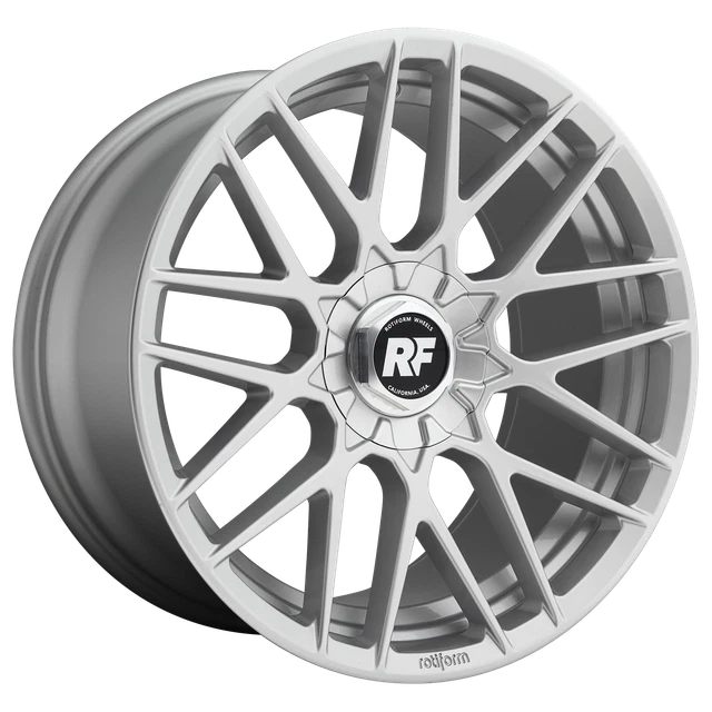 19X10 ROTIFORM R140 RSE GLOSS SILVER Wheel 5x112/5x4.5 (35mm) EUR 462 ...
