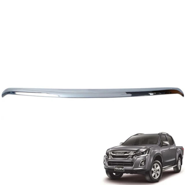 FRONT BONNET HOOD Chrome Trim For Isuzu Dmax D-max Rodeo Pickup UTE ...