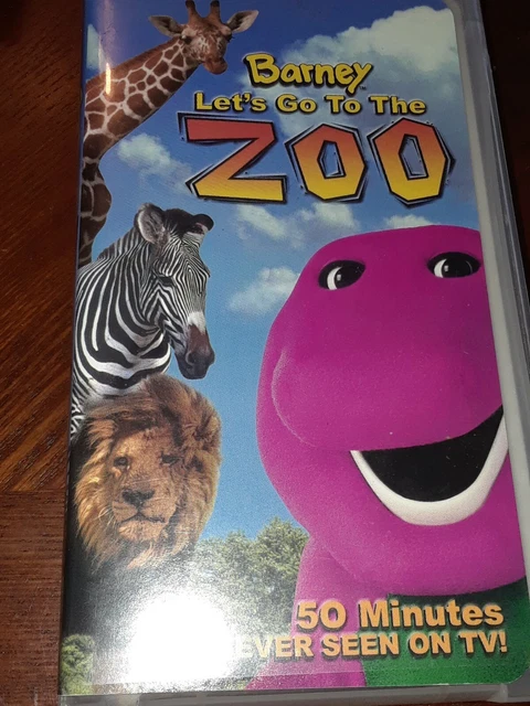BARNEY - LETS Go to the Zoo (VHS, 2001) EUR 5,52 - PicClick FR