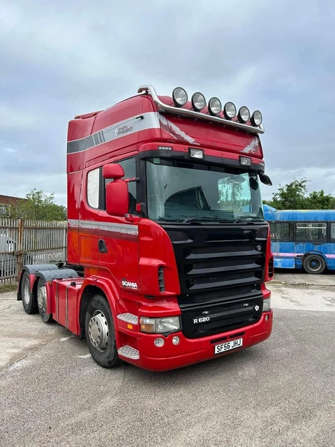 SCANIA R620 V8 6x2 Tractor Unit £11,000.00 - PicClick UK