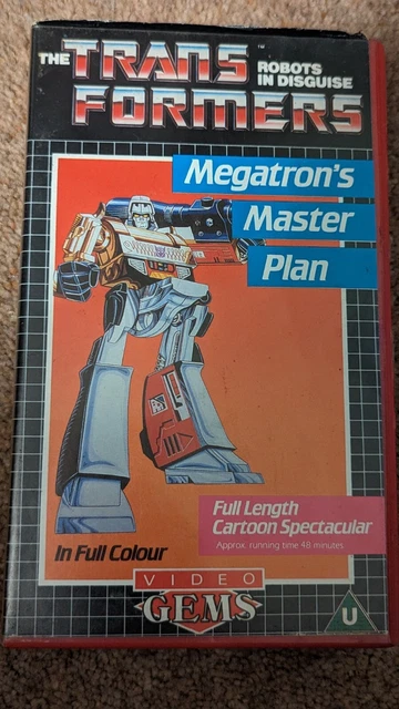 TRANSFORMERS MEGATRONS MASTER Plan (1986) - TF G1 More Than Meets The ...