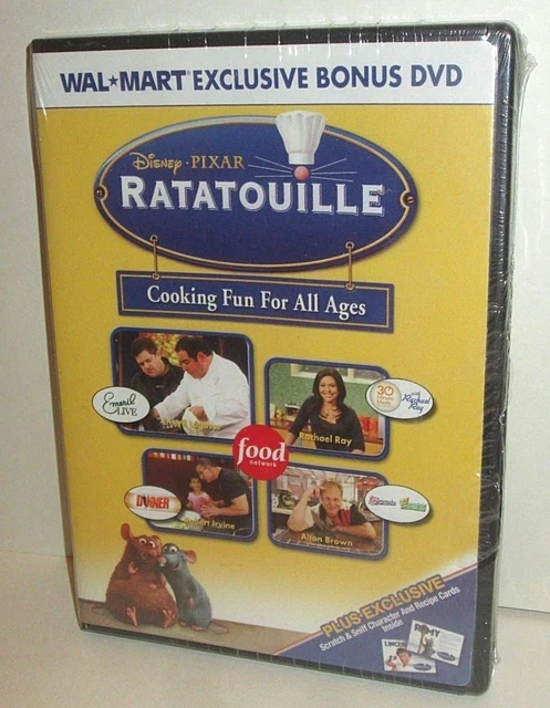 DISNEY PIXAR RATATOUILLE 2007 & Cooking Fun for All w/ Food Network [2 ...