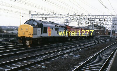 ORIGINAL RAILWAY SLIDE Class 37 37261 at Stratford 11.02.94 £2.99 ...