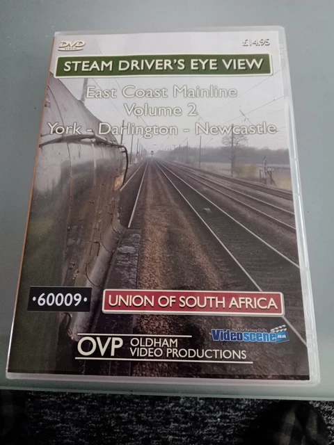 STEAM DRIVERS EYE View.East coast mainline.York-Newcastle. dvd £1.99 ...