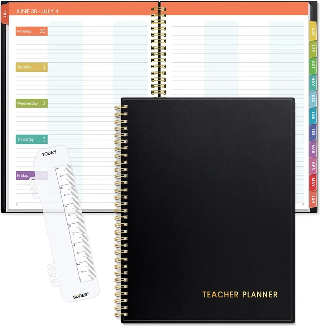 TEACHER PLANNER 2025-2026 Academic Year, Lite Lesson Planner Book with ...