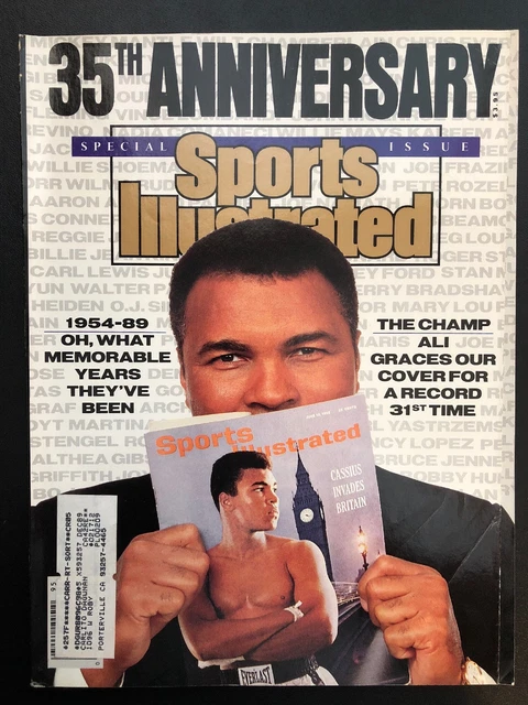 MUHAMMAD ALI SPORTS illustriert 35th Anniversary Sonderausgabe Magazin ...