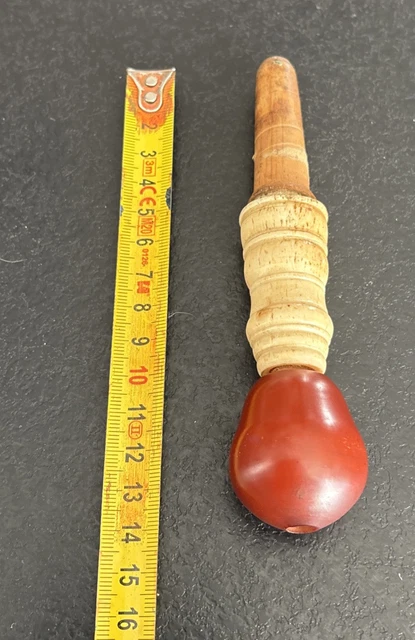 HOOKAH ANCIEN EMBOUT de pipe narguilé en ambre ottoman 19 S. EUR 99,00 ...