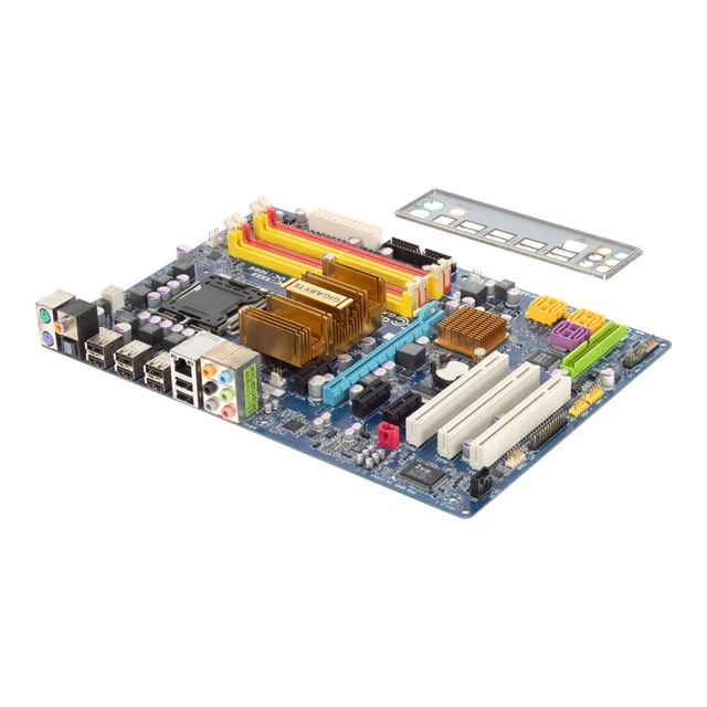 MAINBOARD GIGABYTE GA-EP35-DS3 REV:2.1 Socket LGA775 DDR2 PCIe PCI ATX ...