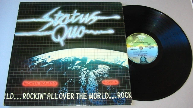 STATUS QUO (LP 33t) Rockin all over the world VERTIGO 9102014 FRANCE 1977 EUR 5,99 - PicClick FR