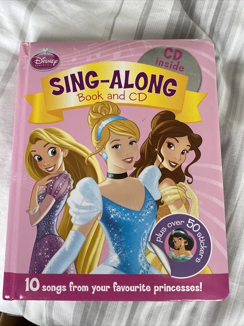 DISNEY PRINCESS SING-ALONG Book & CD £0.99 - PicClick UK